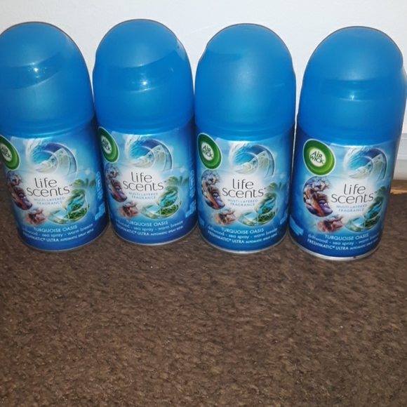 air wick | Other | 4 New Air Wick Turquoise Oasis Refills | Poshmark